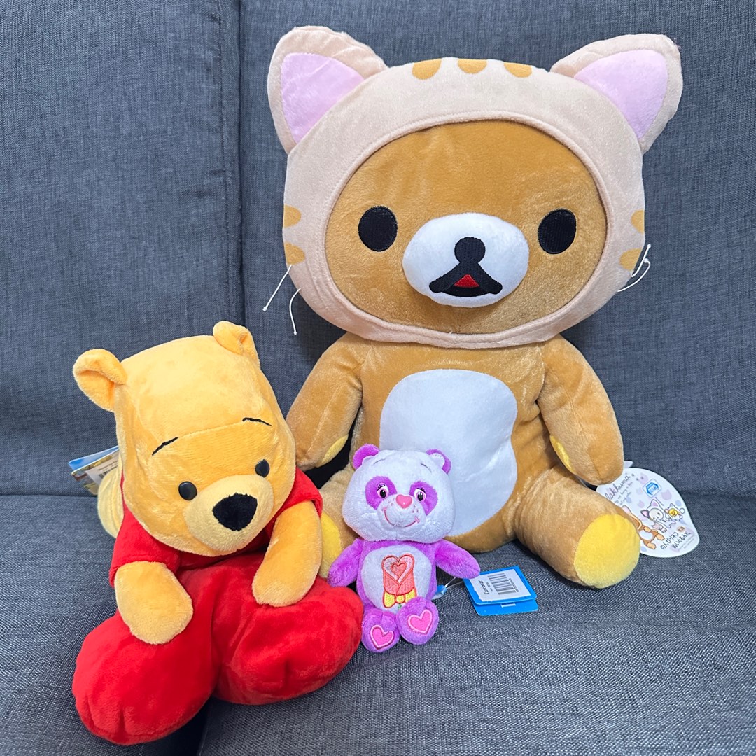 [CLEARANCE SALE] Soft Toy -Rilakkuma, Winnie the Pooh & Care Bears, Hobbies & Toys, Toys & Games ...