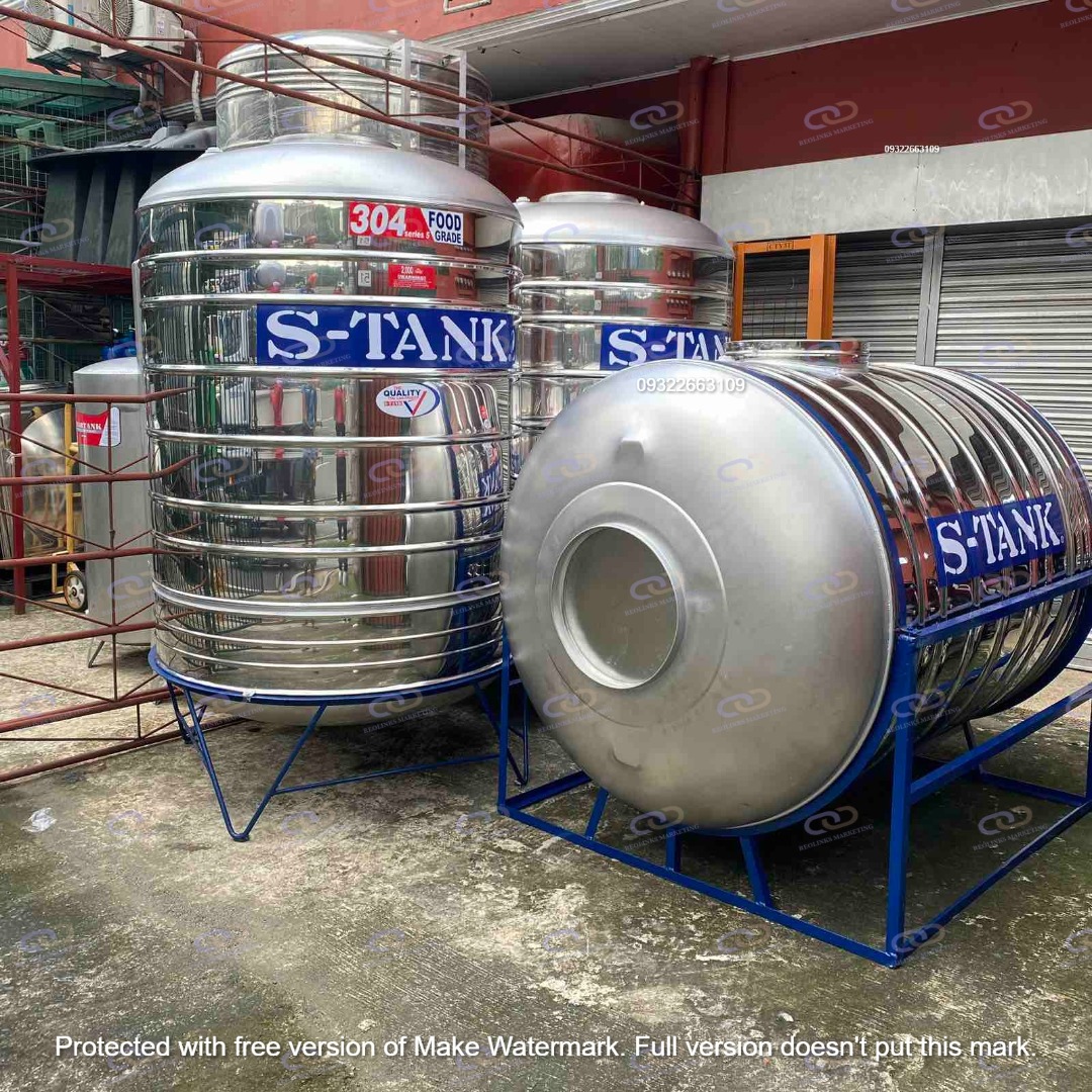 Stank stainless steel water tank 2000 liters, Furniture & Home Living ...
