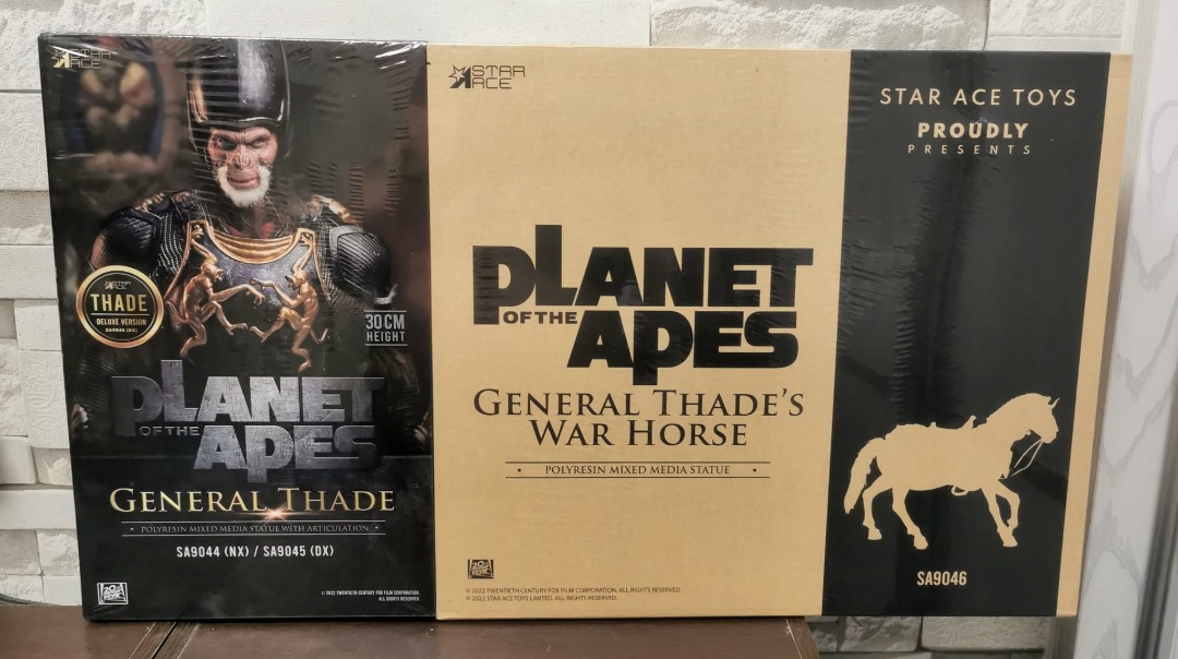 全新 Star Ace figures 1/6 1:6 Planet of the Apes General Thade Deluxe Ver ...