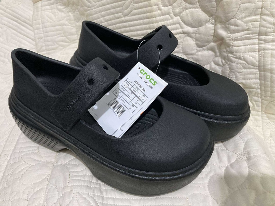 Stomp Mary Jane, Women's Fashion, Footwear, Flats & Sandals on Carousell