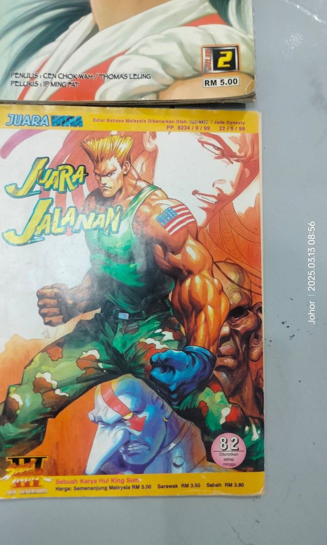 street fighter comic komik, Hobbies & Toys, Books & Magazines, Comics ...