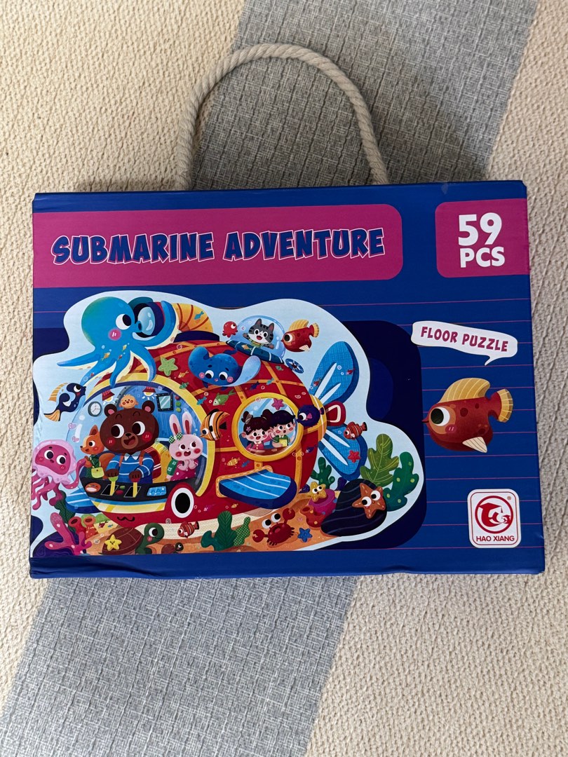 Submarine puzzle, Hobbies & Toys, Toys & Games on Carousell