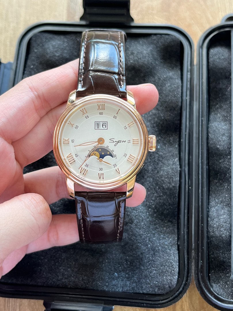 Sugess Moonphase, Luxury, Watches on Carousell