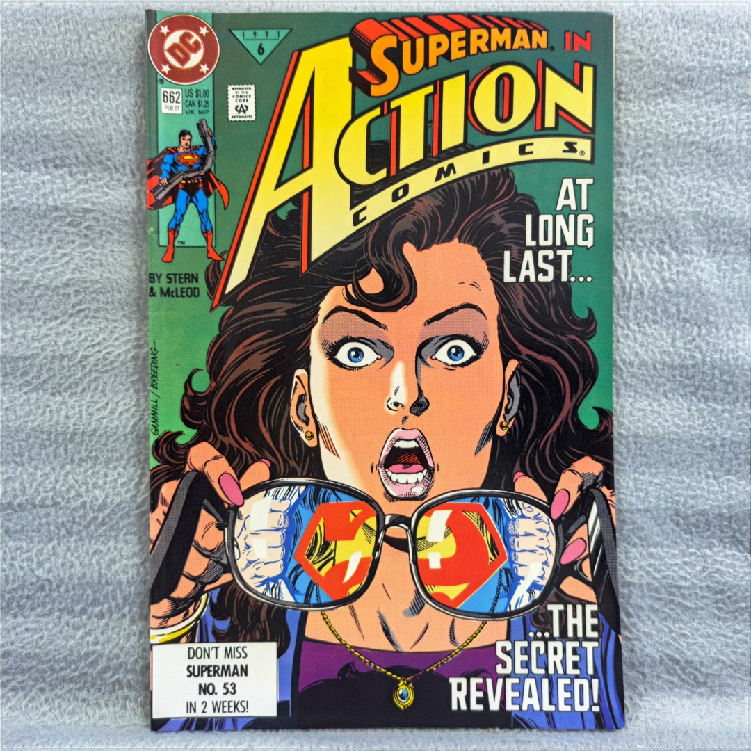 Superman: Action Comics #662 (DC Comics) Roger Stern, Bob McLeod (Key ...