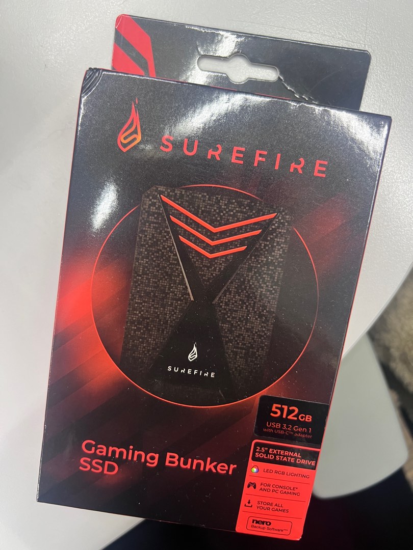 Surefire Gaming Bunker SSD, Computers & Tech, Parts & Accessories, Hard Disks & Thumbdrives on ...