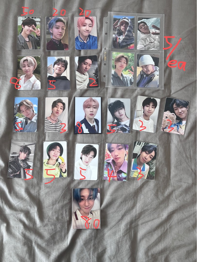 Svt the 8 minghao photo cards, Hobbies & Toys, Memorabilia ...