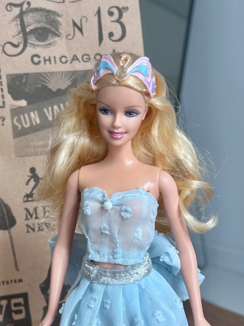 Swan Lake Odette Barbie movie Barbie rare, Hobbies & Toys, Toys & Games ...
