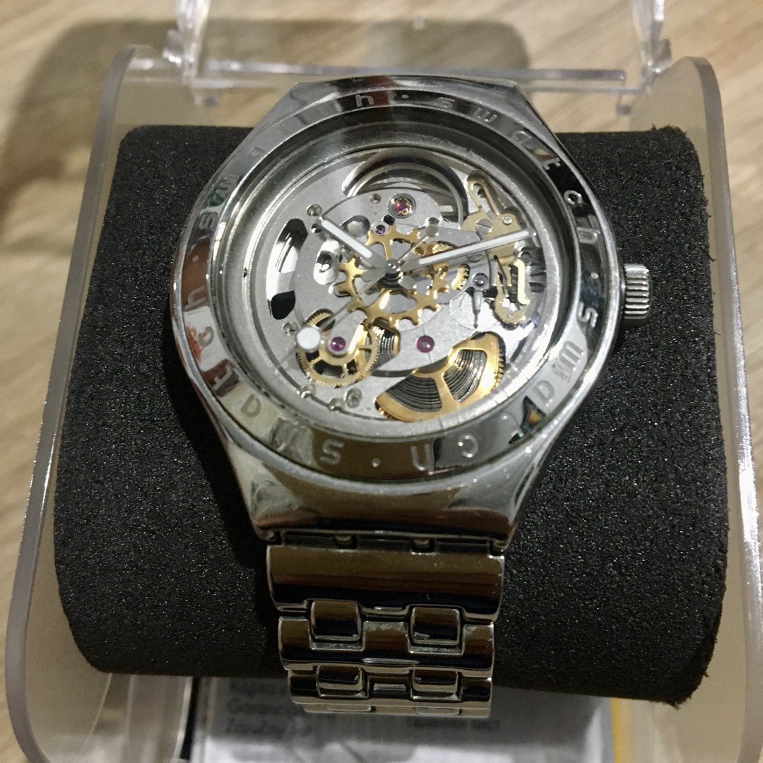 Swatch Automatic Body and Soul YAS100, Fesyen Pria, Jam Tangan di Carousell