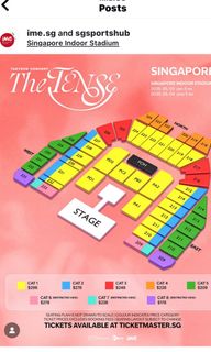 SG TAEYEON THE TENSE CONCERT 3/5/25, Tickets & Vouchers, Event Tickets on Carousell
