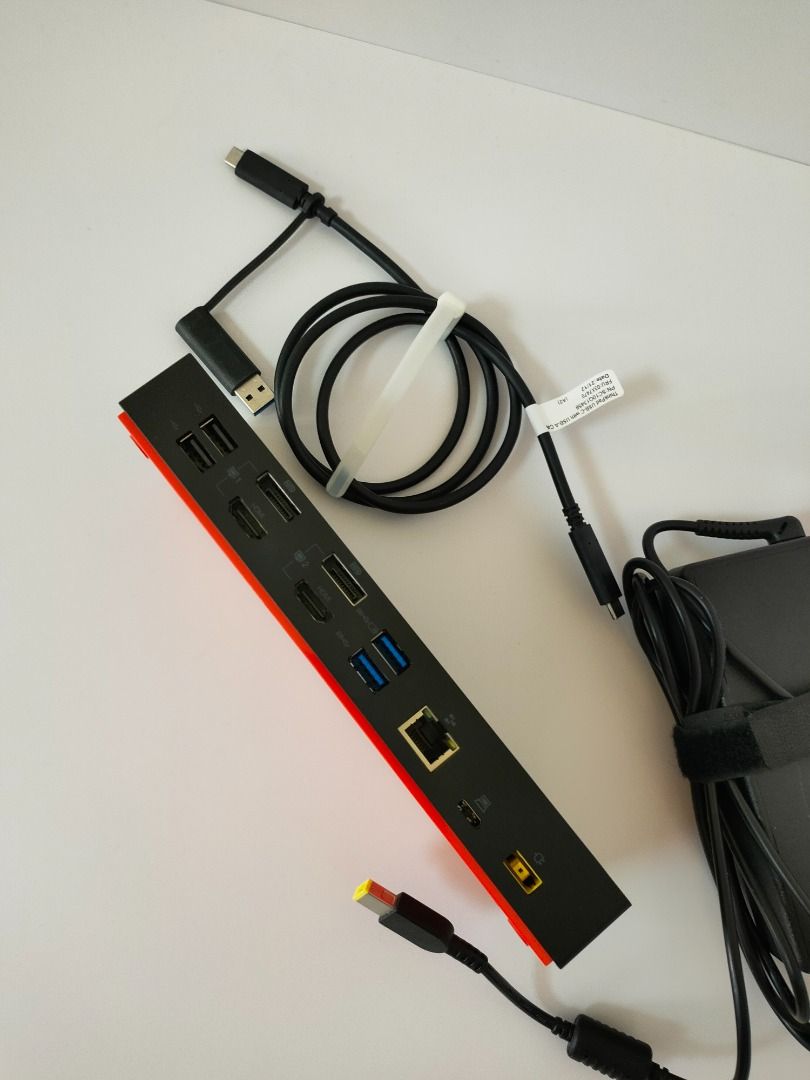 ThinkPad Hybrid USB-C with USB-A Dock with 135W power supply + type A ...