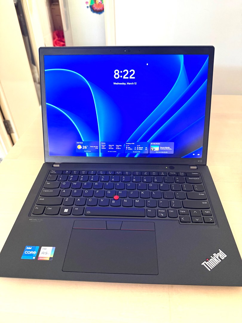 Thinkpad x13 12th Gen i5 16GB 512GB supports sim card pristine #lenovo ...