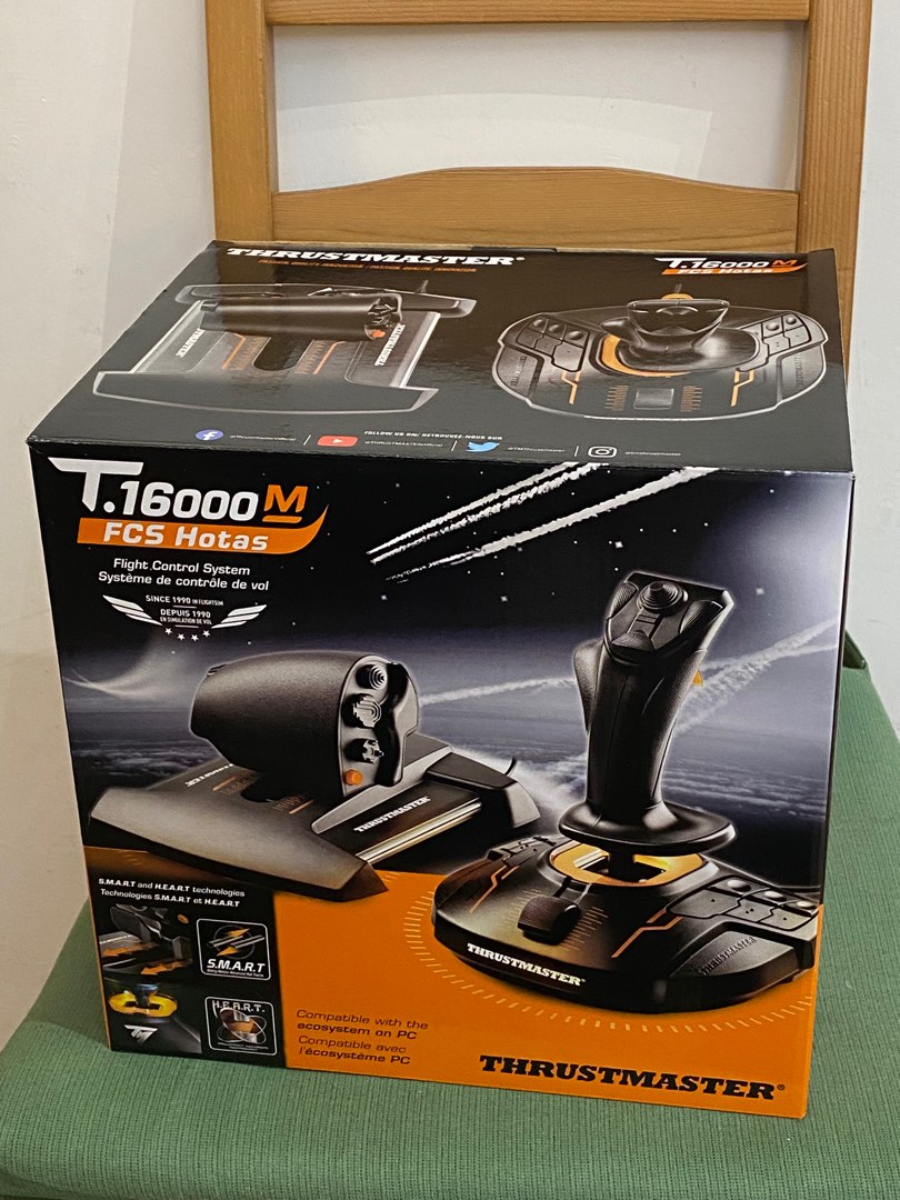 Thrustmaster T.16000M FCS HOTAS T16000M T-16000M (Flight Sim Joystick ...