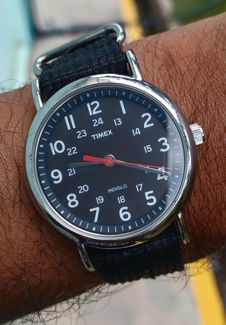 Timex weekender military style, Men's Fashion, Watches & Accessories ...
