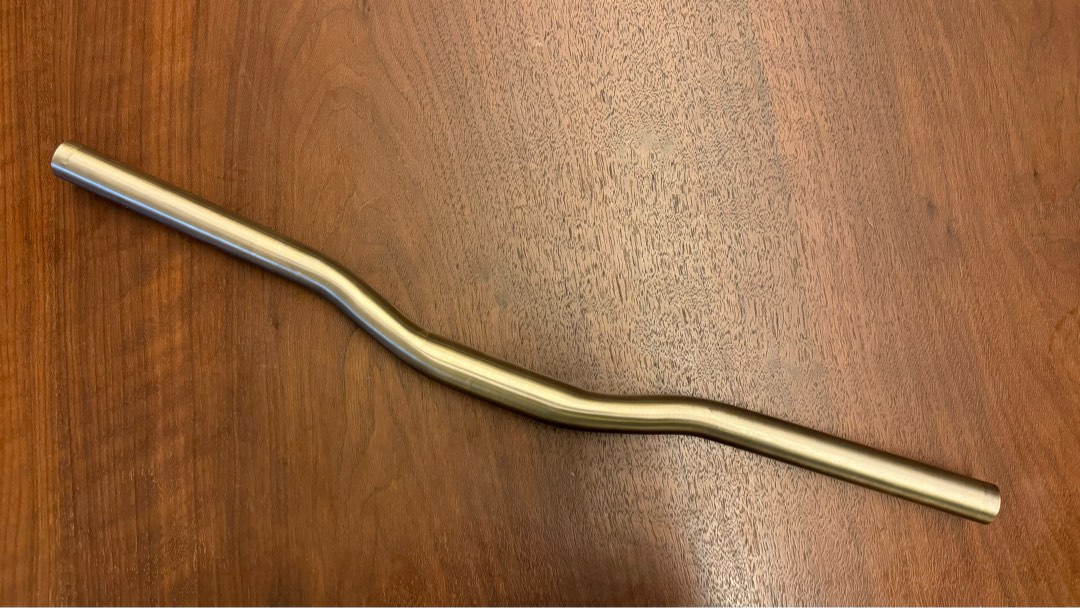 Titanium Low Riser Handlebar for Brompton, Sports Equipment, Bicycles ...
