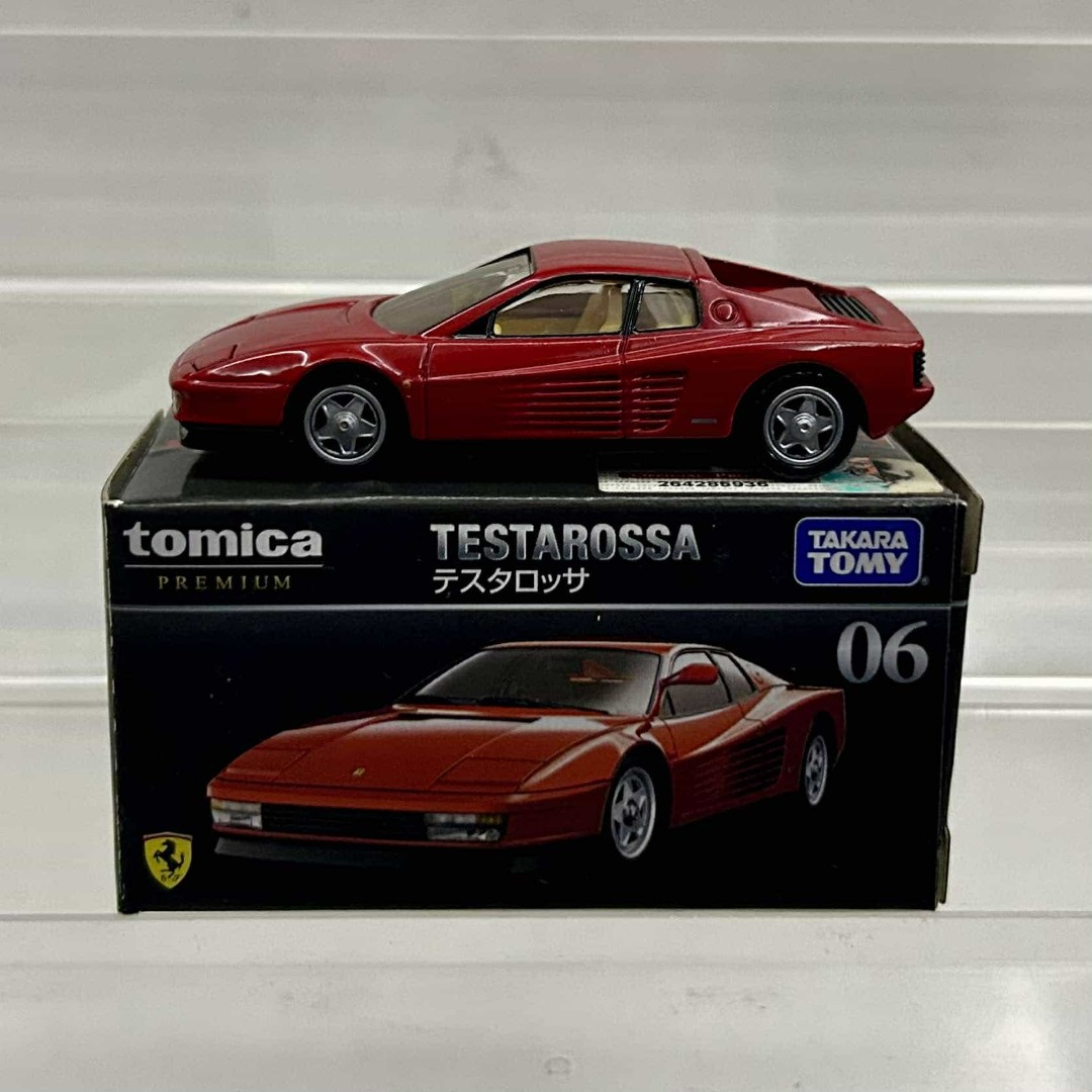 Tomica Premium Ferrari Testarossa Loose Mint, Hobbies & Toys, Toys ...