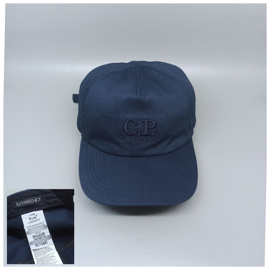 Topi CP Company Cap Authentic Barcode Second Original 018, Fesyen Pria ...