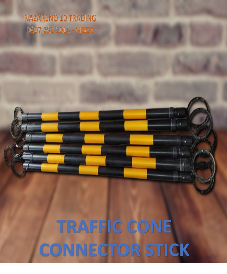 Traffic cone connector long stick 31, Everything Else, Others on Carousell