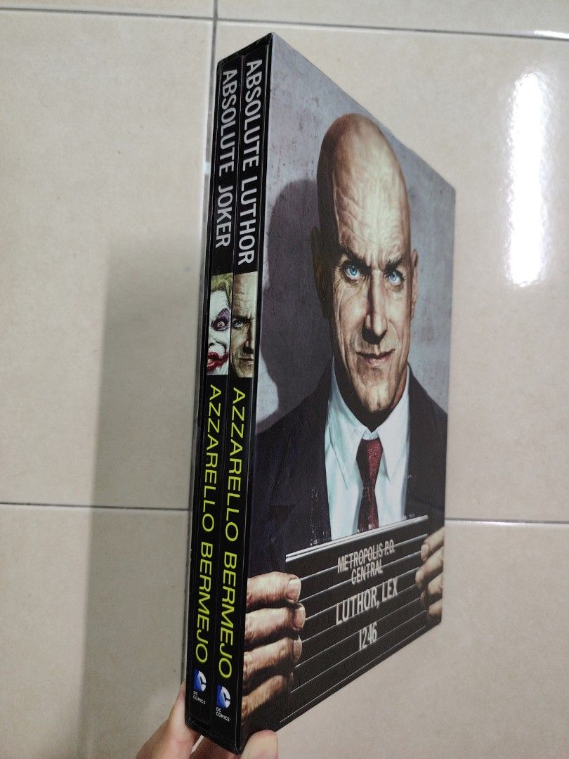 [Used] Absolute Joker / Luthor (Box Set) by Brian Azzarello (DC Comics ...