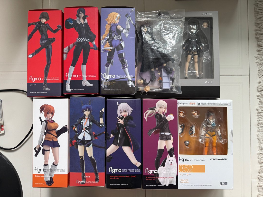 Various Figmas, Hobbies & Toys, Toys & Games on Carousell