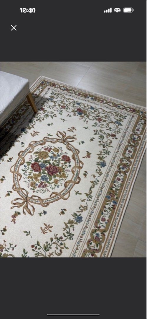Victorian english carpet, Furniture & Home Living, Home Decor ...