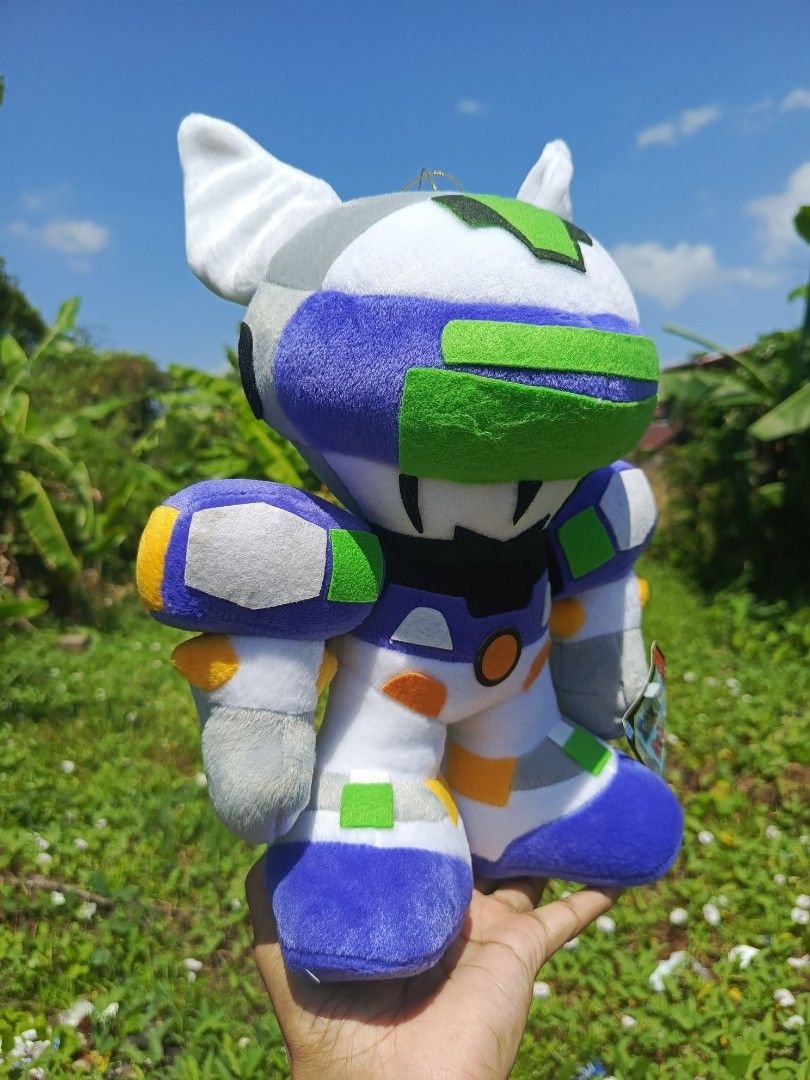 Vintage 1999 12-Inch Temjin Virtual On Virtuaroids Cyber Troopers Robot ...