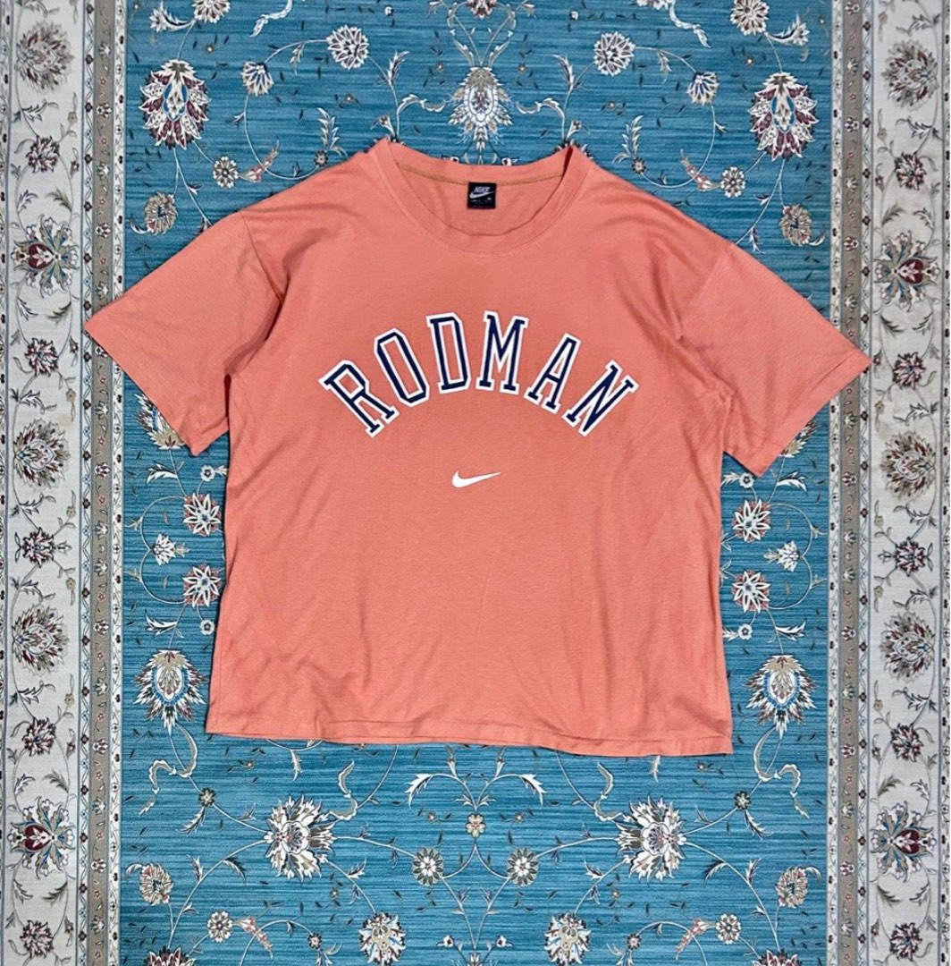 Vintage 80s Nike Rodman Center Bootleg, Men's Fashion, Tops & Sets ...