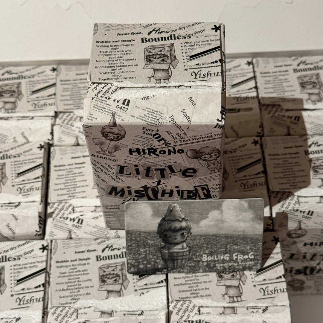 WTS POPMART HIRONO LITTLE MISCHIEF SERIES - BOILING FROG, Hobbies ...