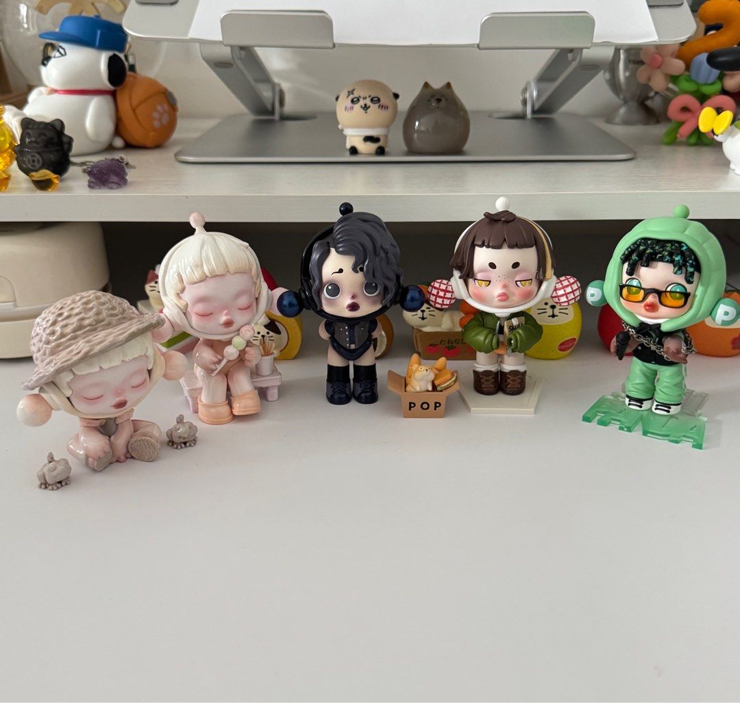 WTS skullpanda popmart, warmth series, the addams family, action! cut ...