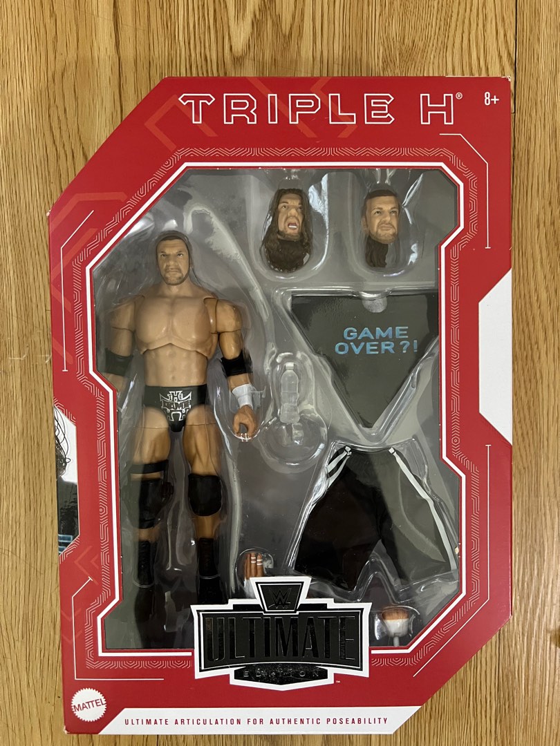WWE ULTIMATE HHH, Hobbies & Toys, Toys & Games on Carousell