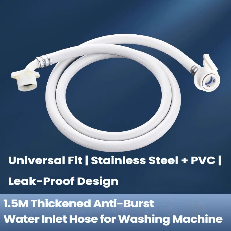 1.5M Anti-Burst Water Inlet Hose for Washing Machine | Universal Fit ...