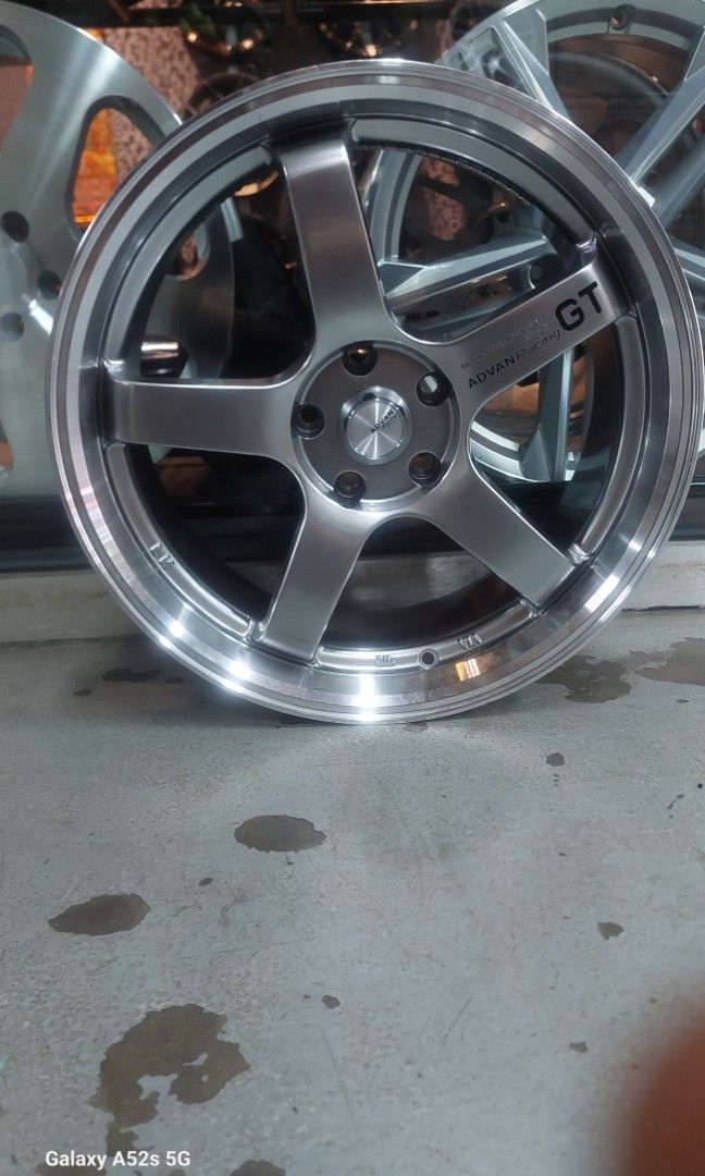 19" ADVAN racing GT flow forming light weight sport rims " pcd 5x114.3 ...