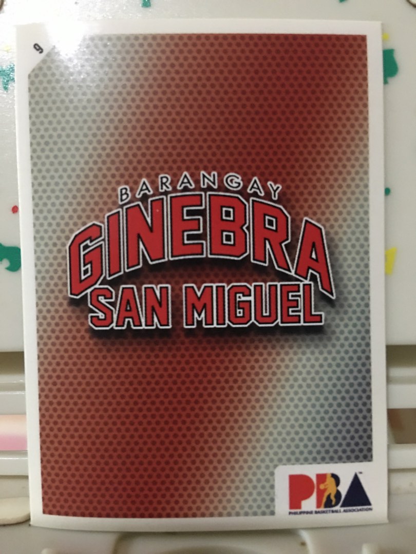 2018 Stickito PBA Stickers - [Base] #9 - Barangay Ginebra, Hobbies ...