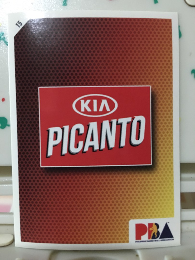 2018 Stickito PBA Stickers - [Base] #15 - Kia Picanto, Hobbies & Toys ...