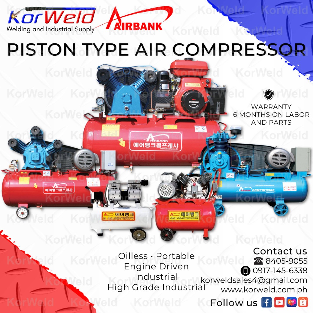 Airbank Air Compressors have a V Type cylinder that produces higher ...