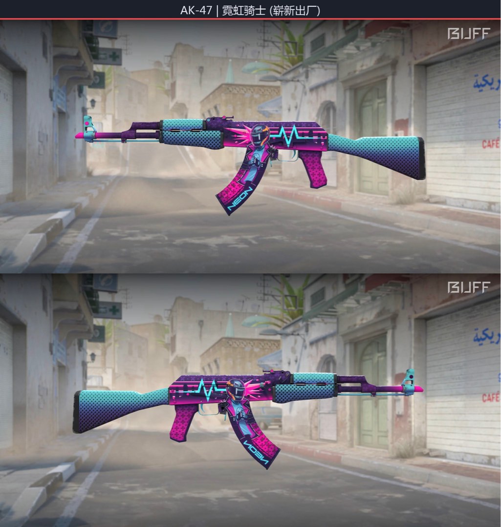 AK-47 | NEON RIDER FN | CS2 SKINS, Video Gaming, Gaming Accessories, In ...