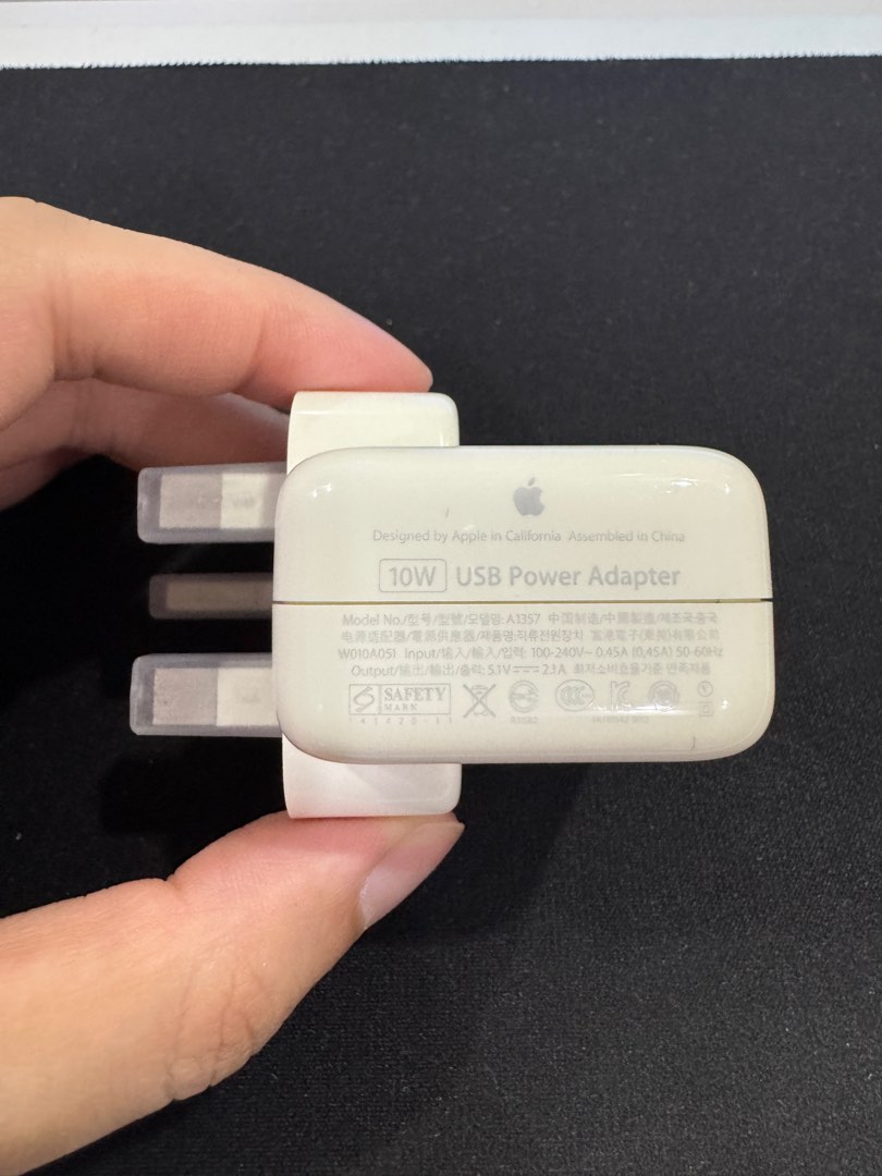 Apple 10W USB Adapter, Mobile Phones & Gadgets, Mobile & Gadget ...