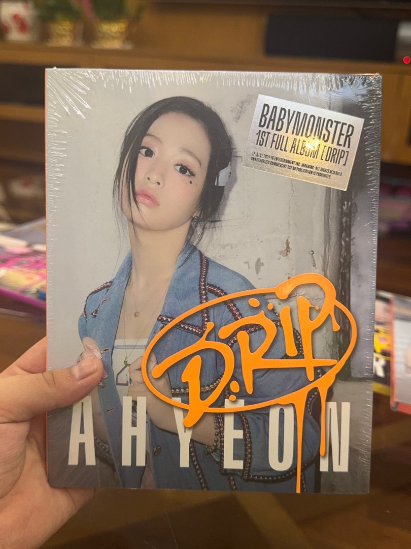 Babymonster Ahyeon drip album, Hobbies & Toys, Collectibles ...