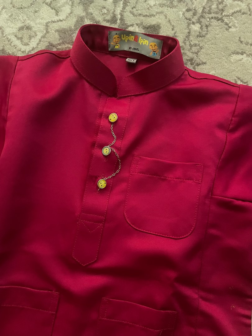 Baju Melayu Jakel Upin Ipin, Babies & Kids, Babies & Kids Fashion on ...