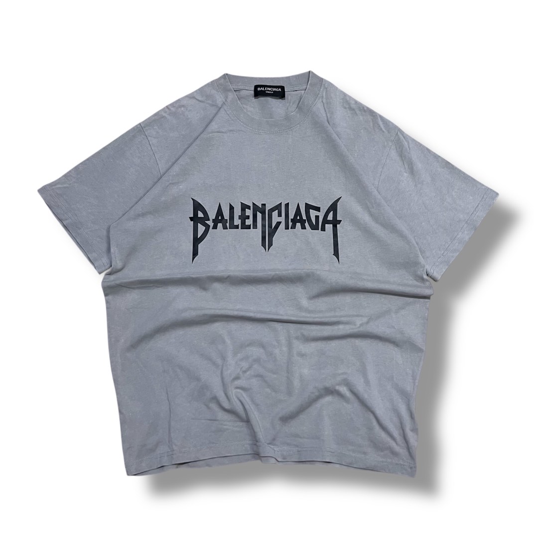 BALENCIAGA (RUBBERIZED PRINT), Men's Fashion, Tops & Sets, Tshirts ...