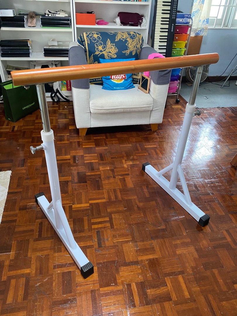 Ballet Bar Beam dance ballet Height Adjustable 1m pole length, Sports ...