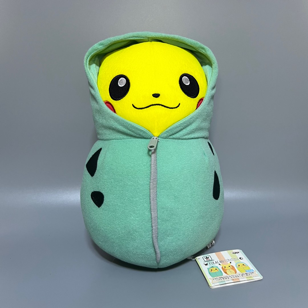 Banpresto Pokemon Pikachu x Bulbasaur Nebukuro Collection 23cm ...