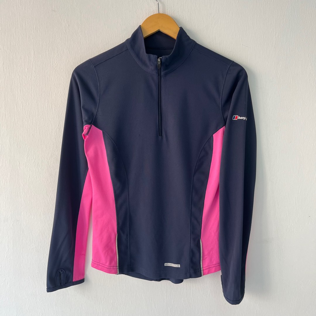 Berghaus Thermal Half-Zipper, Women's Fashion, Activewear on Carousell