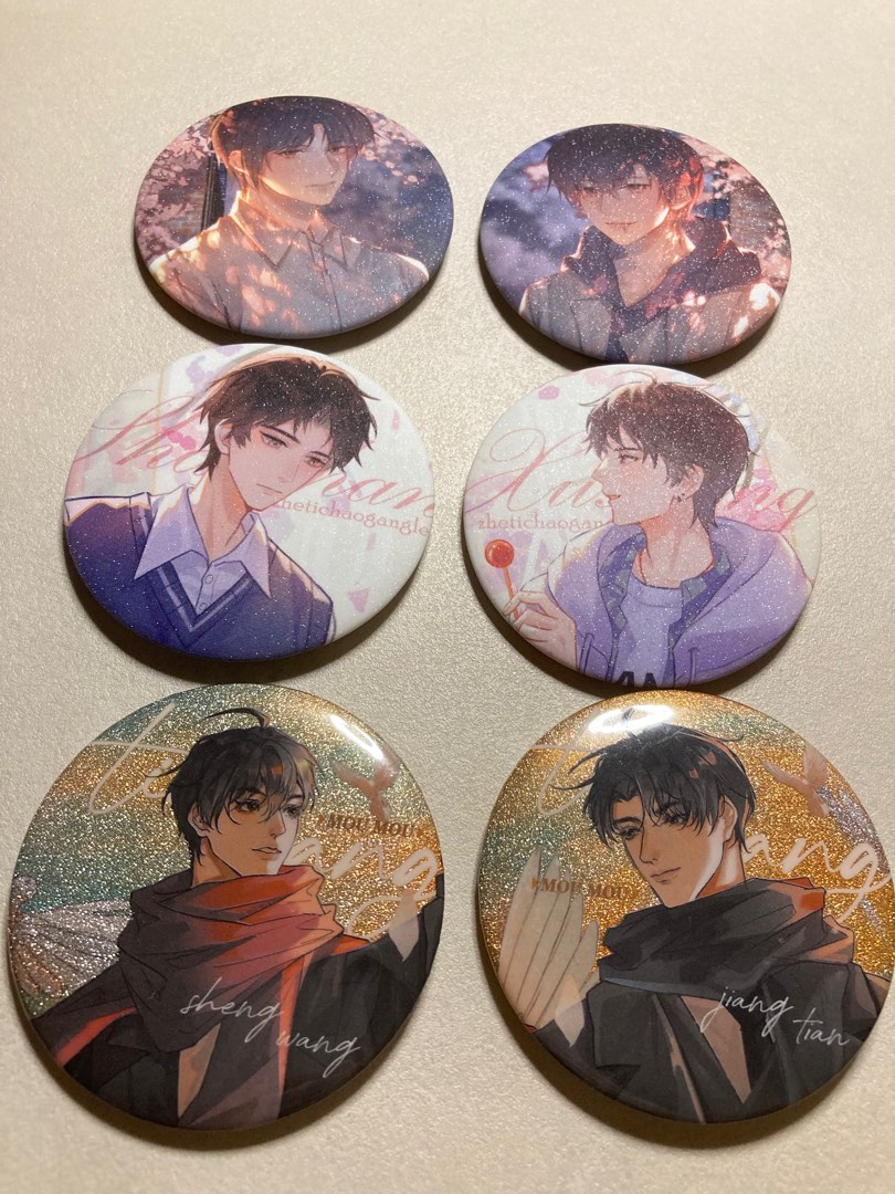 Assorted bl merch (badges and cards), Hobbies & Toys, Memorabilia ...