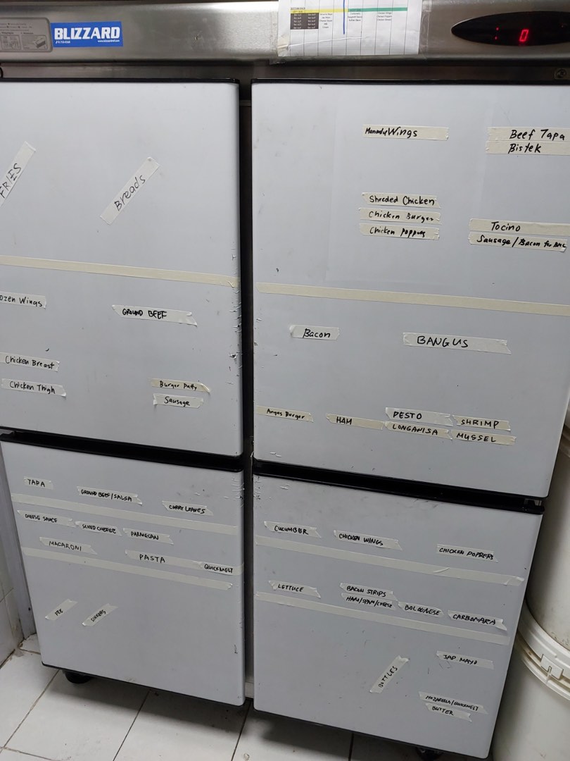 BLIZZARD 4- Door Refrigerator and Freezer, TV & Home Appliances ...