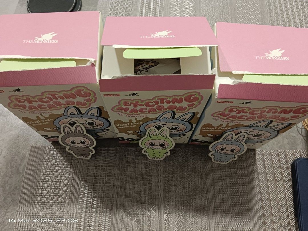 BNIF Labubu V1 - Sesame Bean, Green Grape, Sea Salt Coconut, Hobbies ...