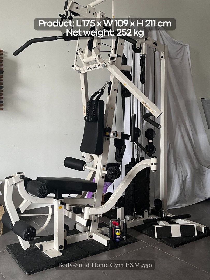 Body-Solid Bi-Angular Home Gym Equipment Arms Press Weight Dumbbell ...