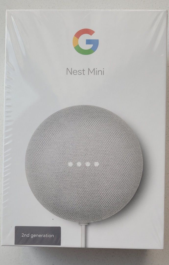 Brand New Google Nest Mini 2nd Gen Smart Speaker & Streaming ...