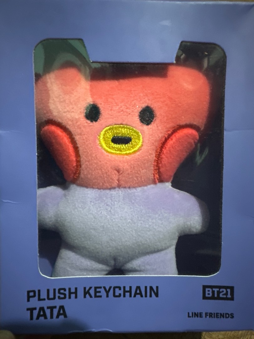 BT21 x Toy Kingdom Plush Keychain, Hobbies & Toys, Toys & Games on ...