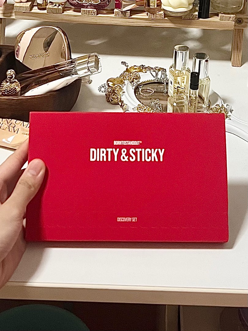 BTSO Dirty & Sticky Fragrance Discovery Kit 2ml samples in box, Beauty ...