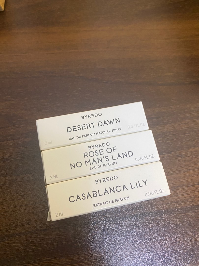 Byredo Sample Perfume 2ml (each), Beauty & Personal Care, Fragrance ...